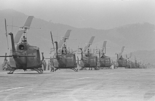 Picture Photo Vietnam War 1969 Helicopters of 170th Assault Companies ...