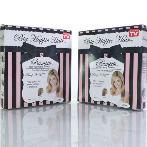 2 SETS OF 5 Pcs Bumpits Big Happie Hair Volumizing Inserts Hair Pump ...