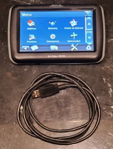 Magellan Navman M-NAV 800 GPS Navigation System Truck Wireless fleet ...