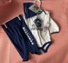Seattle Seahawks NFL Infant/Baby Team 3-pc Bodysuit,Bib,Cap Set: 3/6m ...