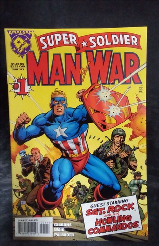 Super Soldier: Man of War #1 1997 DC Comics Comic Book | eBay