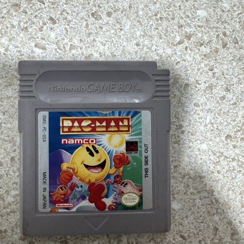 Nintendo Game Boy Pac-Man Cartridge Authentic GB Pacman Cart Only ...