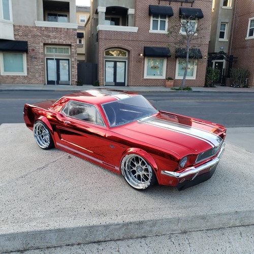 200mm 1/10 Custom Paint MUSTANG VTA 4Tec-2 drift RDS Apex2 MST TT02 ...