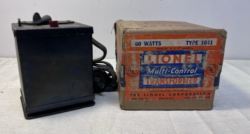 Lionel 1041 60 Watt Multi Control Transformer With Original Box | eBay