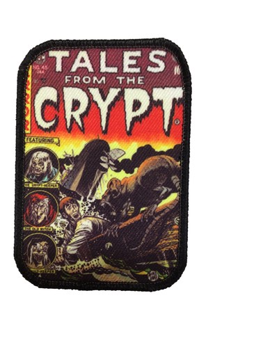Tales From The Crypt #45 Comic Patch Horror Embroidered Iron On ...