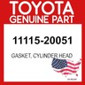11115-38020 Toyota Gasket, cylinder head 1111538020, New Genuine OEM ...