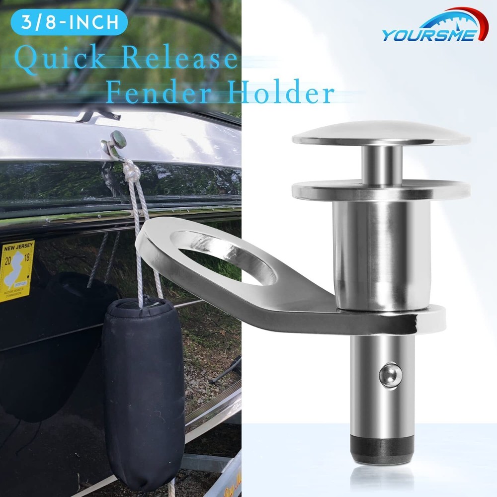 Secure Your Fenders with Stainless Steel Rack