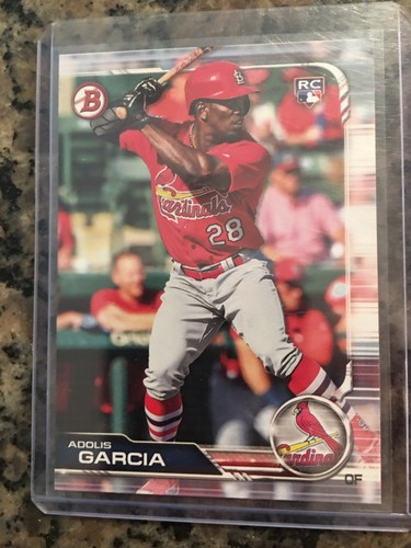 2019 Bowman Baseball ADOLIS GARCIA Rookie Card RC # 84 Texas Rangers | eBay