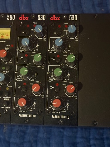 DBX 530 Parametric Equalizer Module EQ for 500-Series Rack Mount ...