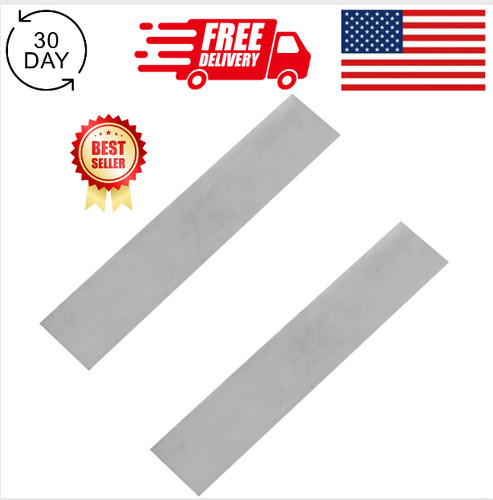 2 Pcs Pure Zinc Anode 6 X 1 X 0.04" Pure Zinc Sheet Plating ...