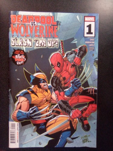 Deadpool vs. Wolverine: Slash 'Em Up #1 Comic Book First Print 2025 | eBay