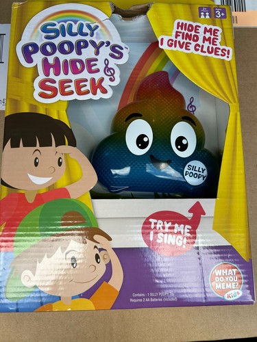 Silly Poopy's Hide & Seek Toy GAME Sing & Dance 2 Players Ages 3 for ...