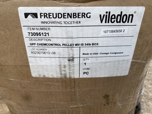 Freudenberg 73095121 Viledon GPF ChemControl Activated Carbon Pellets ...