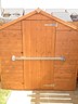 SHED LOCK BARS WITH BOLTS - SECURITY - DOOR PADLOCK BARS GALVANISED OR ...