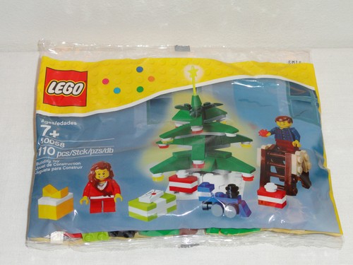 NEW LEGO Decorating The Christmas Tree Mini Figures Train 40058 Factory ...