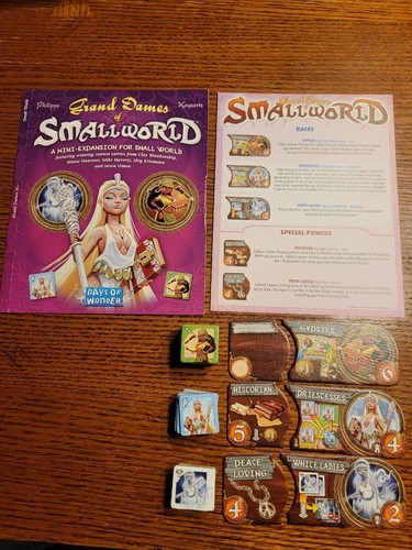 Days of Wonder Small World Grand Dames of Small World Mini Expansion ...