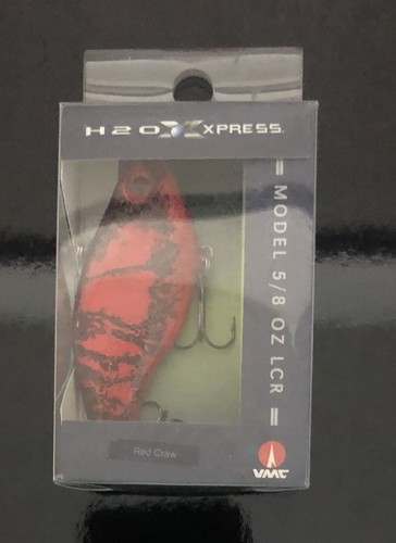 H2O Express 5/8oz Red CrawLipless Rattle Trap Crankbait Fishing Lure | eBay