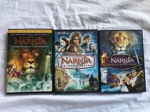 The Chronicles of Narnia 1 2 & 3 Disney 3 Movie Trilogy Collection (3 ...