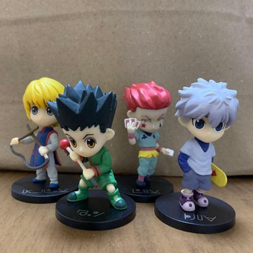 HUNTER x HUNTER Chibi Kyun Chara Figures Gon Killua Kurapika Hisoka Set ...
