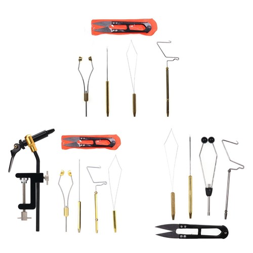 Fly Tying Tools Bobbin Threader Lure Making Accessories Bobbin Holder ...
