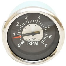 Teleflex Boat Tachometer Gauge 125406 | Avalon Sterling Black