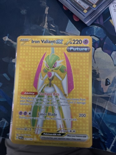 Iron Valiant ex Secret Rare Paradox Rift 261/182 | eBay