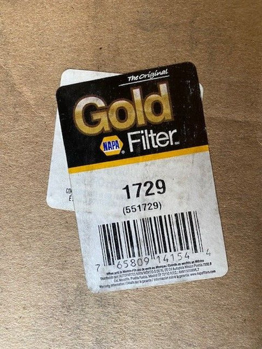 NAPA Gold Hydraulic Filter 1729 (NEW) | eBay
