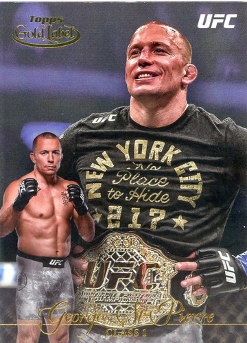 Georges St-Pierre 2024 Topps Gold Label UFC Class 1 #22 | eBay