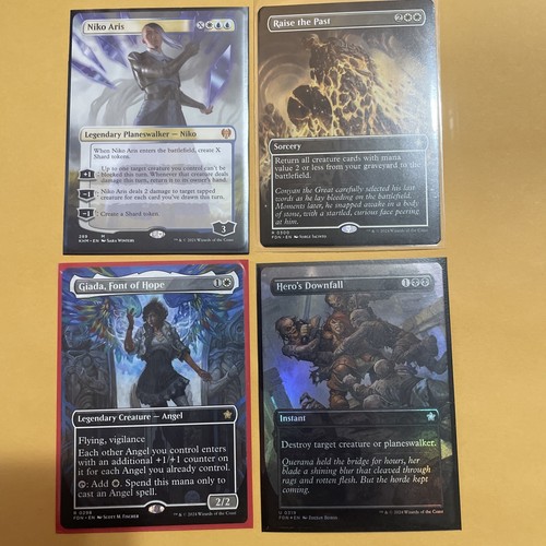 Mtg Lot 4 Borderless Cards. NM. See Picture | eBay