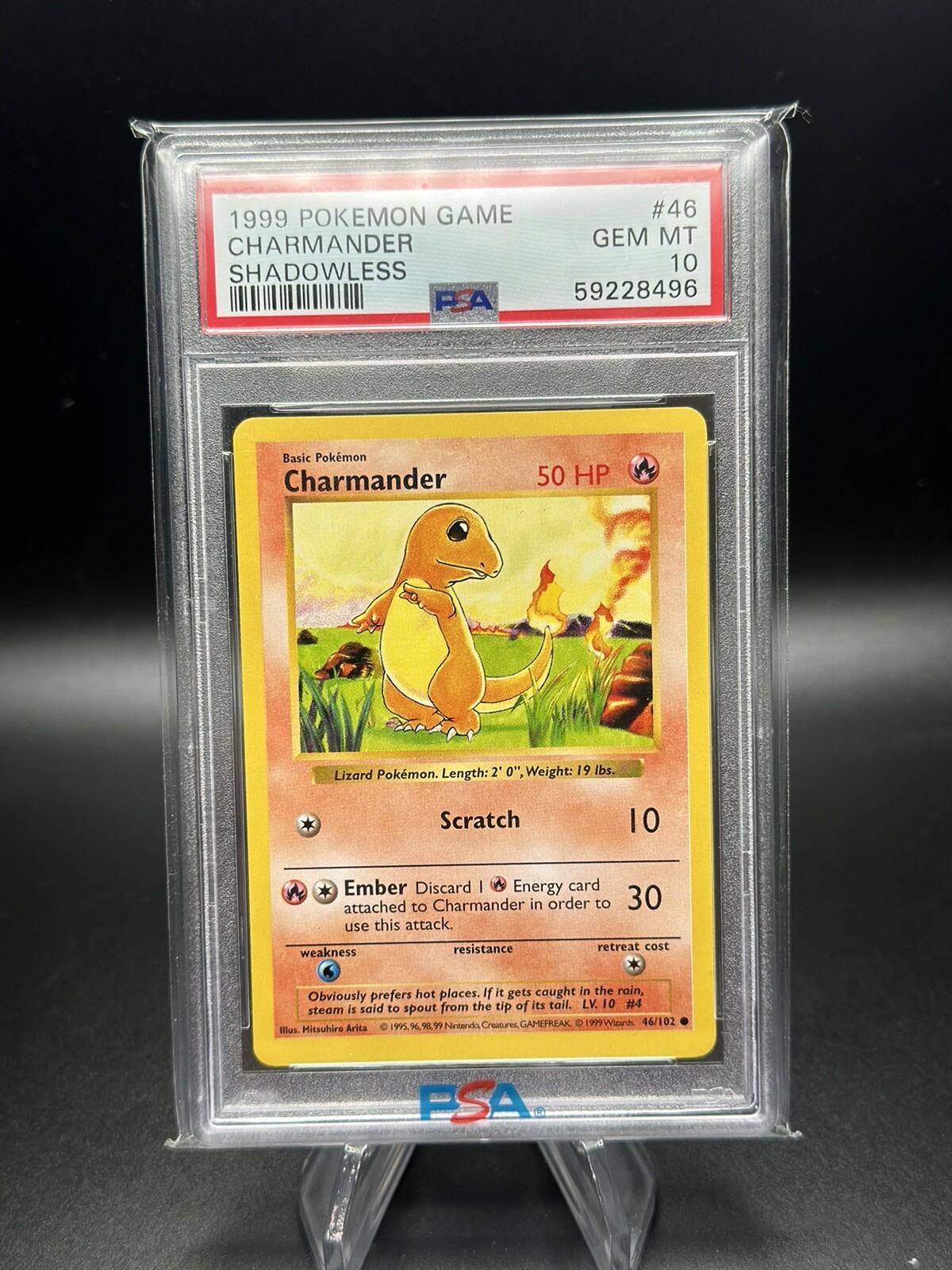 Charmander 1999 Pokemon Game #46 Shadowless Price Guide - Sports Card ...