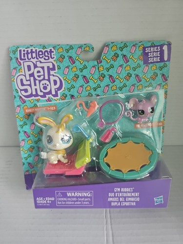 LPS Littlest Pet Shop Authentic ~ Gym Buddies #1-129 Rambles & #1-130 ...