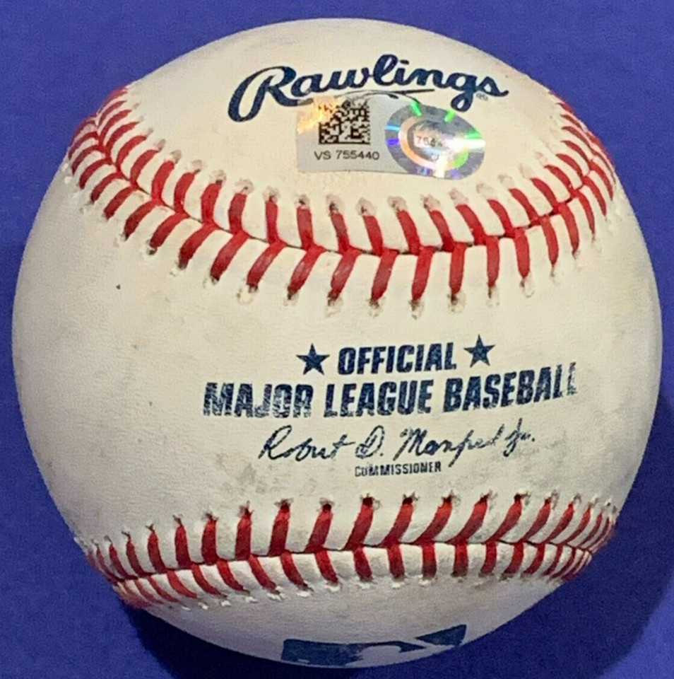 Game Used MLB Baseballs for sale | eBay