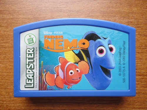 Leap Frog Leapster Disney Pixar FINDING NEMO Learning Game | eBay