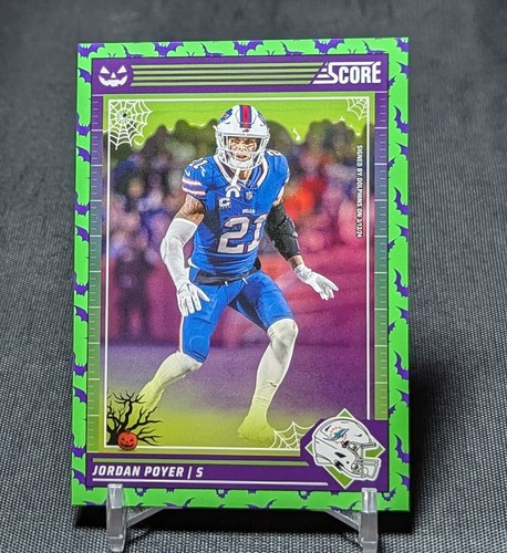 Jordan Poyer Green Bats 2024 Score A Treat Football Card #34 Buffalo ...