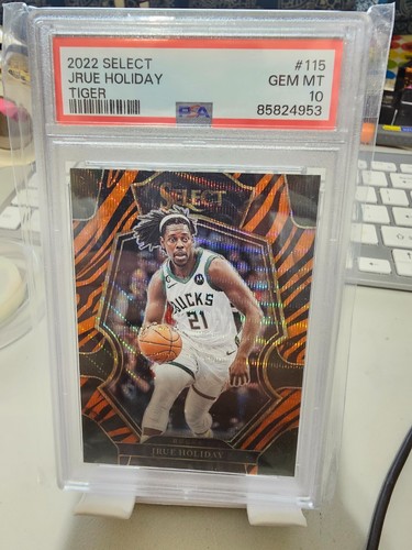 2022-23 Select Tiger #115 Jrue Holiday GEM MT PSA10 Pop 1 | eBay