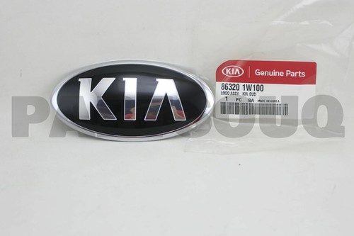 863201W100 Genuine Hyundai / KIA LOGO ASSY-KIA SUB | eBay