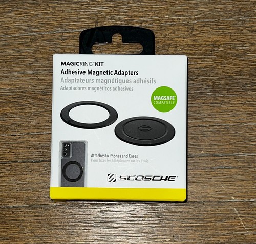 Scosche MagicRing Kit Adhesive Magnetic Adapters MagSafe Compatible NEW ...