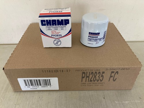 TWELVE(12) USA Champ PH2835 Oil Filter CASE fits PH3614 L10241 51348 ...