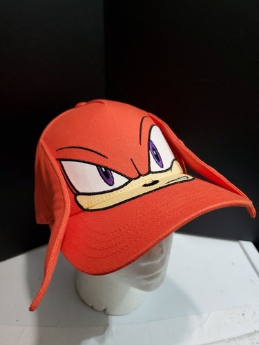 Sonic The Hedgehog Series Knuckles Cap Snapback Gamer Hat | eBay