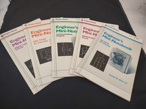 5x Radio Shack Archer Engineer’s Mini Notebook Vintage Electronics ...