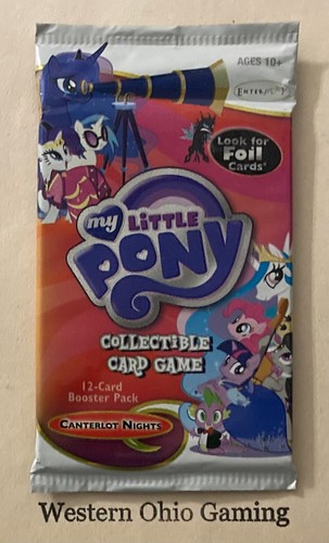 My Little Pony CCG Canterlot Nights Booster Pack NEW Collectible Game ...
