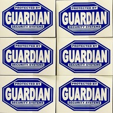 Guardian Security Signs & Decals for sale | In Stock | eBay