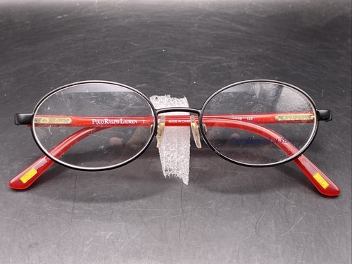 Polo Ralph Lauren 8029 Youth Eyeglasses Frame Black Red Flex 44-16-125 ...