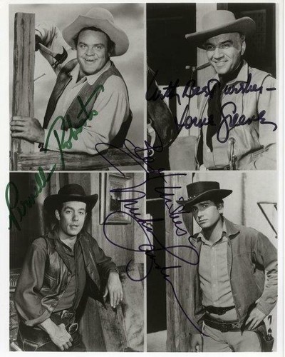 REPRINT - BONANZA Cast Autographed Signed 8 x 10 Photo Poster RP | eBay