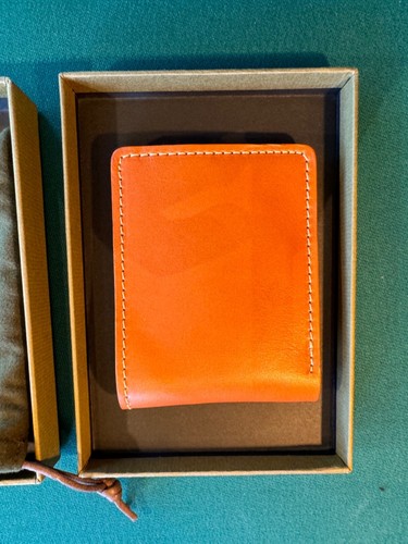 Filson Bi-Fold Wallet 11070399 MADE IN USA Tan Bridle Leather CC Bi ...