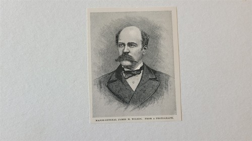 Major General James H. Wilson 1888 Civil War Picture | eBay