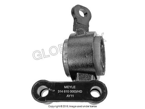 Mini R52 R53 FRONT RIGHT LOWER Bushing w/Bracket for Control Arm MEYLE ...
