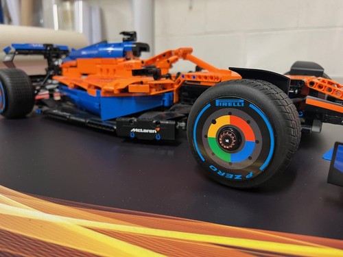 Lego McLaren F1 2022 42141 Pirelli wheel & driver sticker set Lando ...