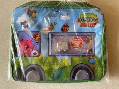 MOSHI MONSTERS MOSHI PARTY BUS STORAGE BAG + 1 EXCLUSIVE SILVER ...