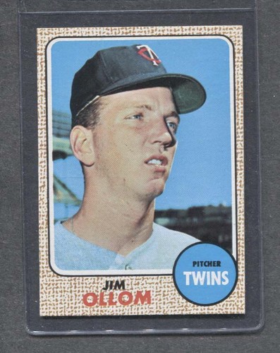 1968 Topps #91 Jim Ollom (Twins) Ex-Mt A1 | eBay